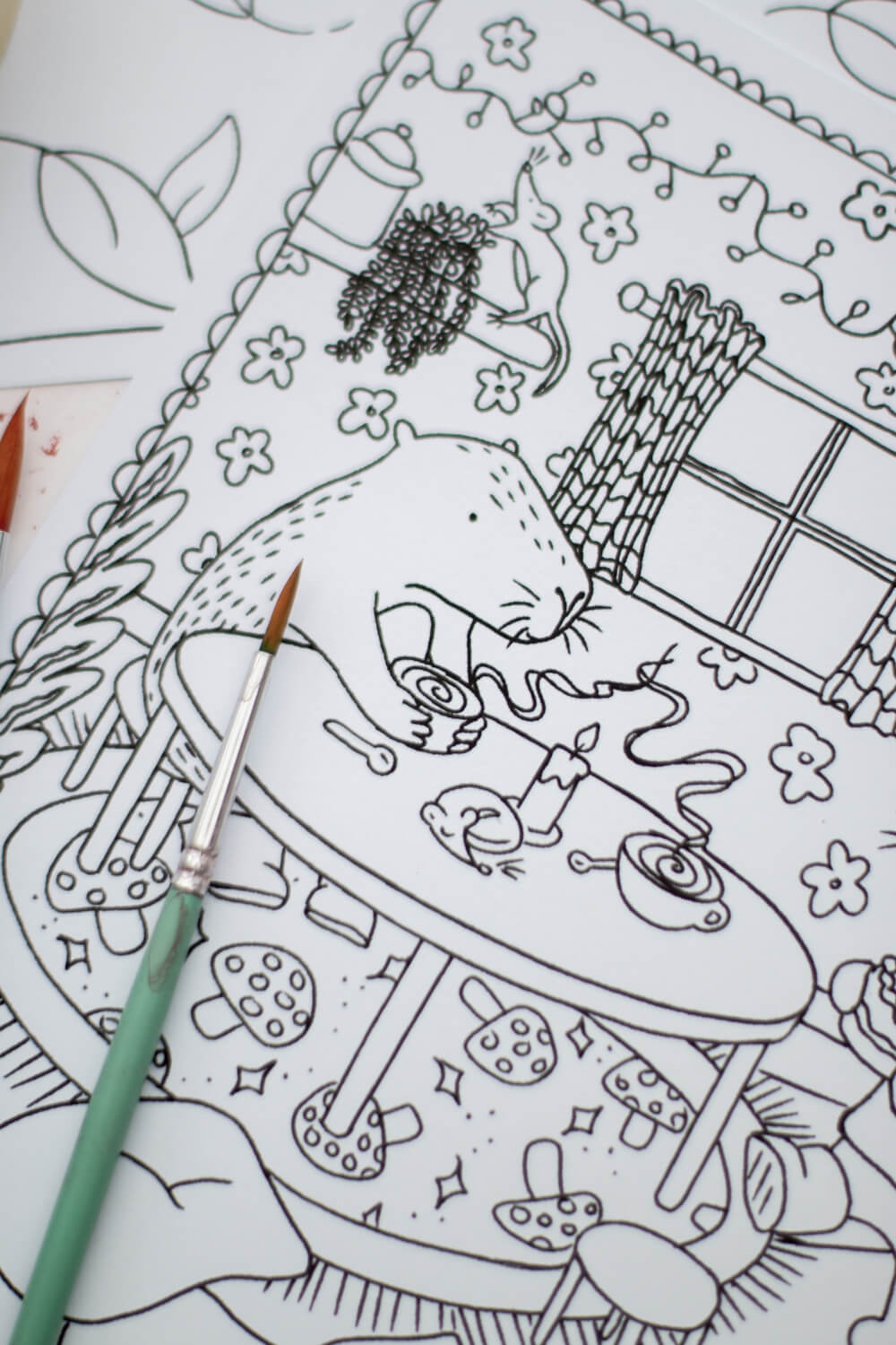 i like coloring pages