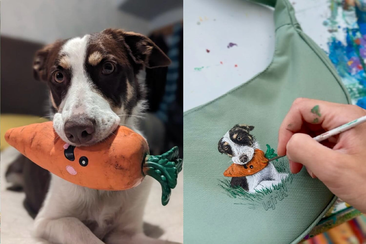 Carry Your Pet Everywhere: Bespoke Pet Portrait Bags for Animal Lovers ...