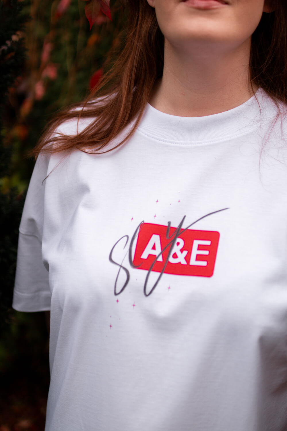 Slay & E Oversized CharityTee, with Maddy Lucy Dann, Worldwide Shippin ...