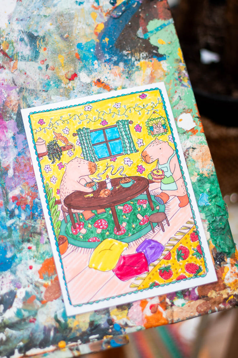 Hand Painted & Printed Clothing – We Are Hairy People