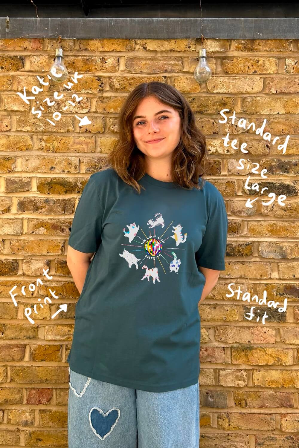 Disco- accessible alternative front print – We Are Hairy People